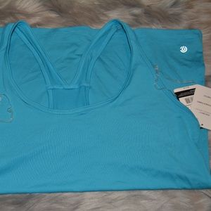 Champion | Tops | Womens Performance Racerback Tank Blue | Poshmark